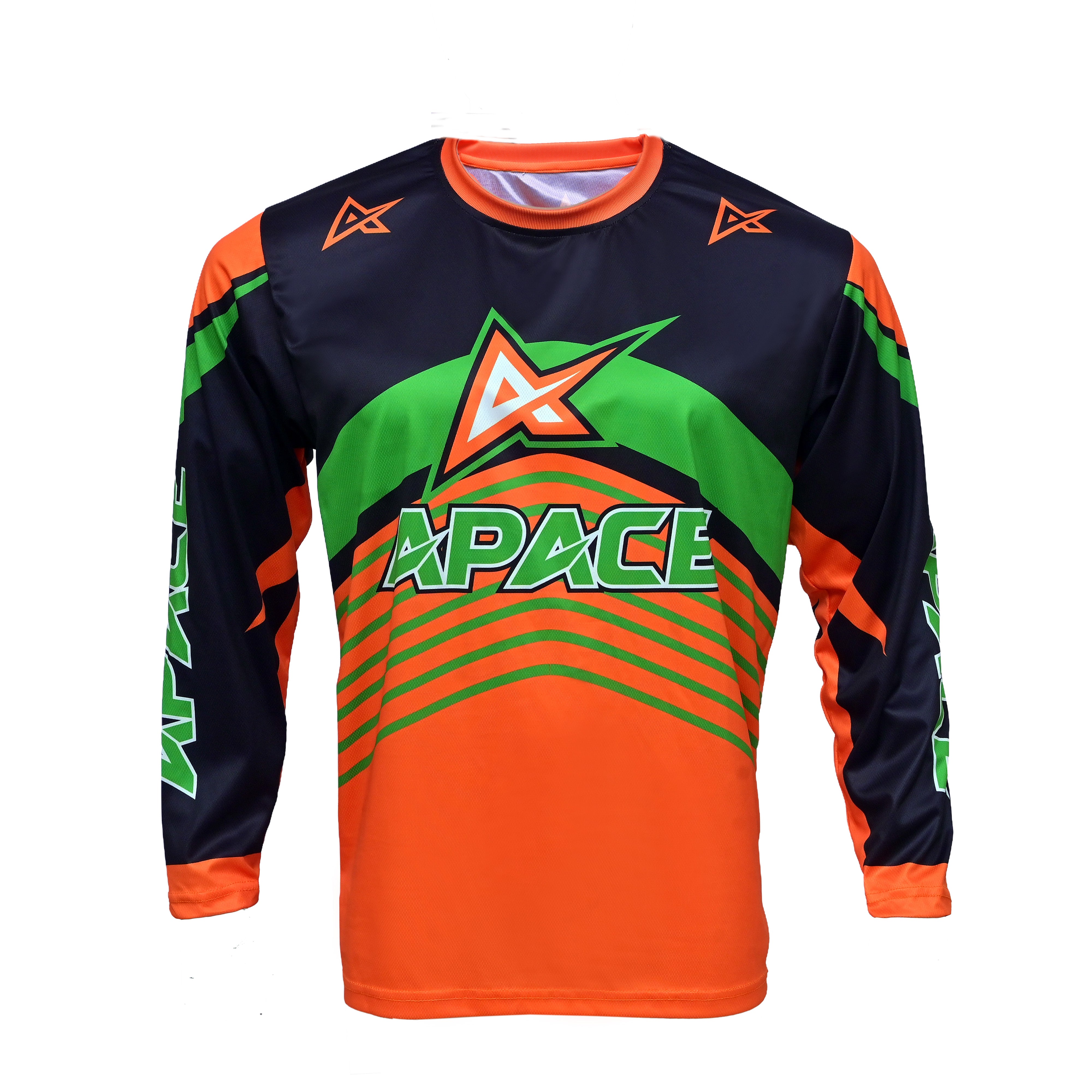 Motocross Orange Captain Jersey Apace – Apace Moto Gear